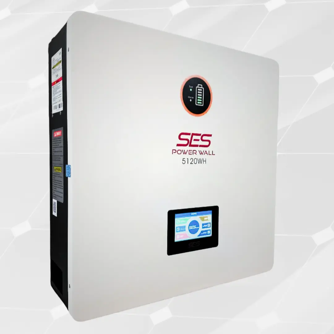 SES Power Wall 51.2V 100Ah Lithium Battery – Bluetooth & LCD | Best ...