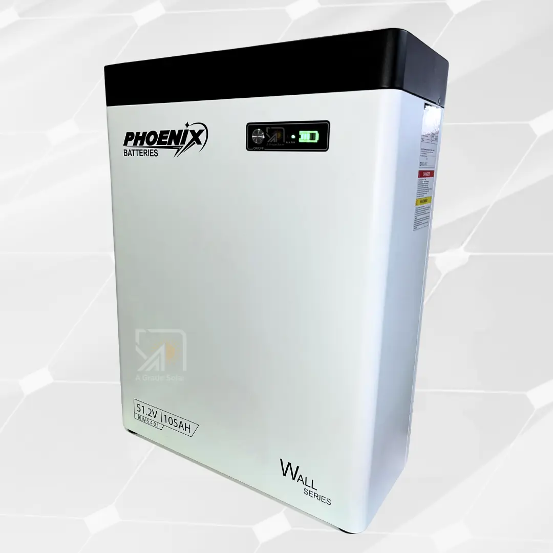 Phoenix 51.2V 105AH Lithium Battery (RLW-5.4-X1) – Wall Series | Best ...