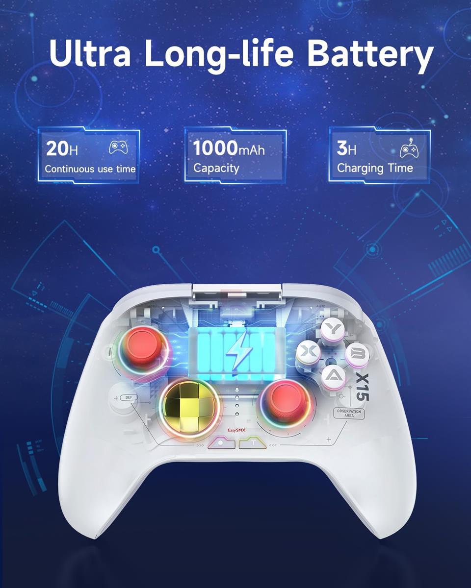EasySMX X15 White PC Controller