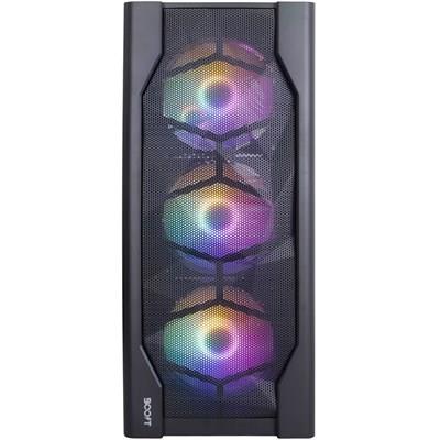 Boost Lion PC Case with 4 RGB Fans (Black) Price in Pakistan