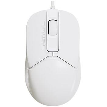 A4Tech Fstyler FM12 Optical 1200 DPI Mouse Black - White