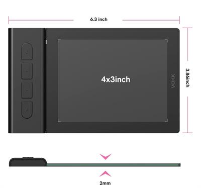 Veikk VK430 Graphic Tablet Creator Pop