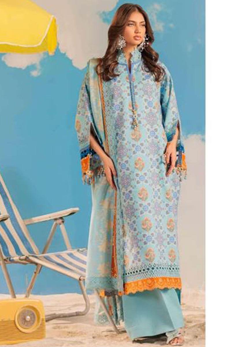 Bonanza Satrangi Printed 3Pcs in Pakistan for Rs. 2850.00 | Kapra Kahani